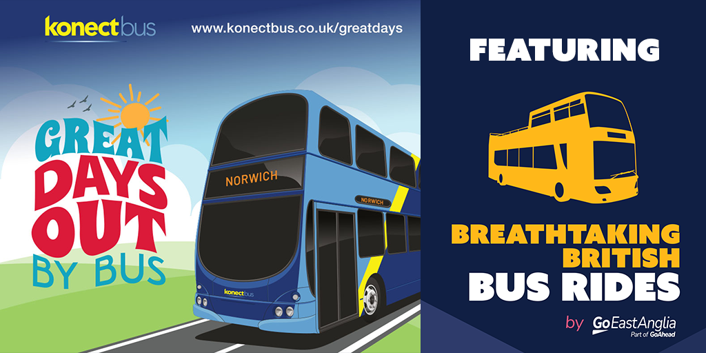 Great Days Out by Bus in Norfolk - konectbus